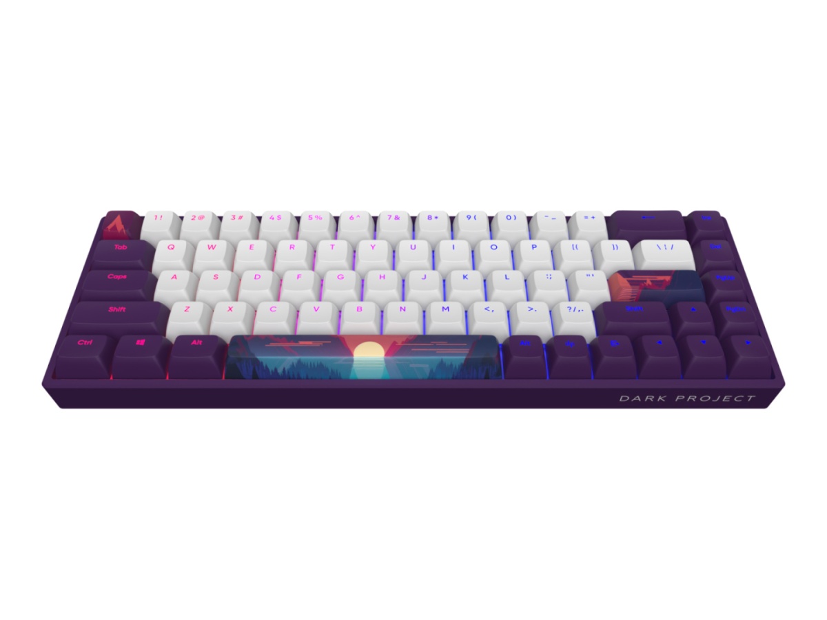 Klawiatura Dark Projekt One 68 Sunrise RGB | Blackwhite.tv